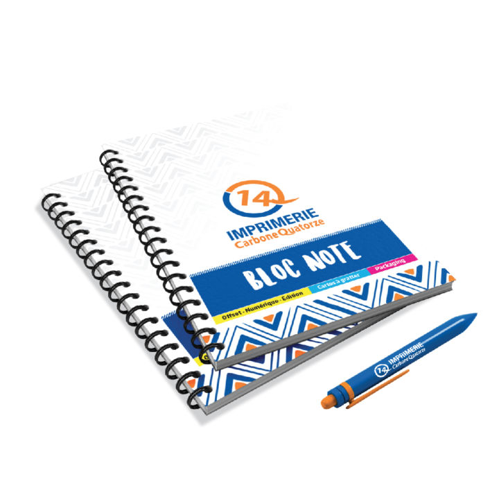 BLOCS NOTES – Imprimerie Carbone14